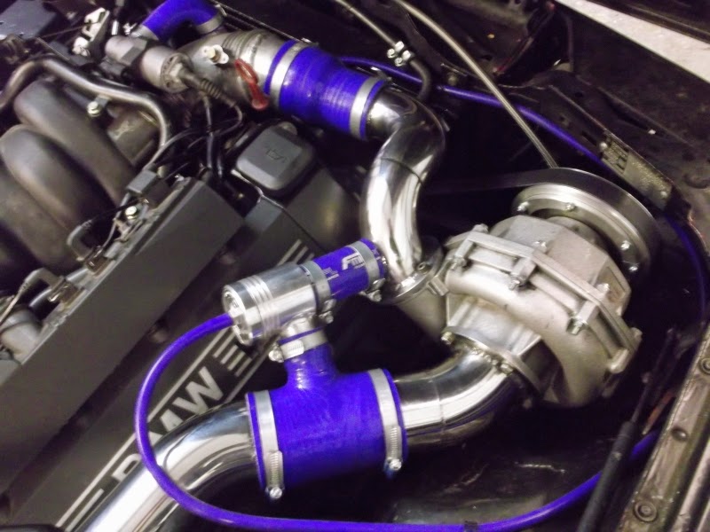 Maleckis Motorsport English: BMW M60/M62 V8 Supercharger - Stage 1