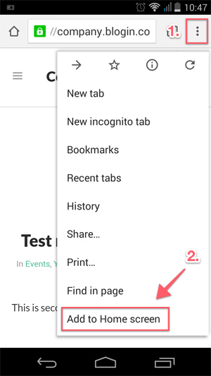 How to add Any website to the home screen of your smartphone or tablet ...