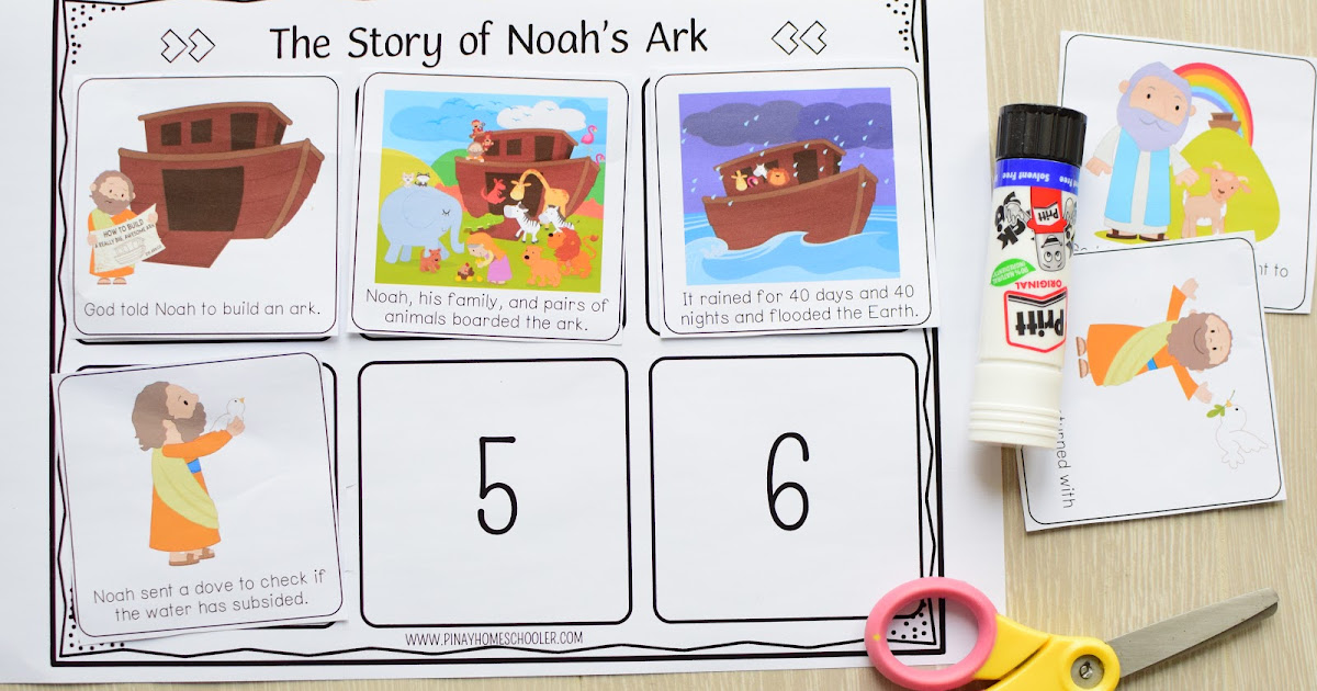 Bible Stories Sequencing Activity Cards | The Pinay Homeschooler