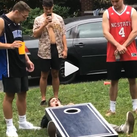 Ballbusting Boys: From the web: Nut-Shot Cornhole Is Now The Official ...