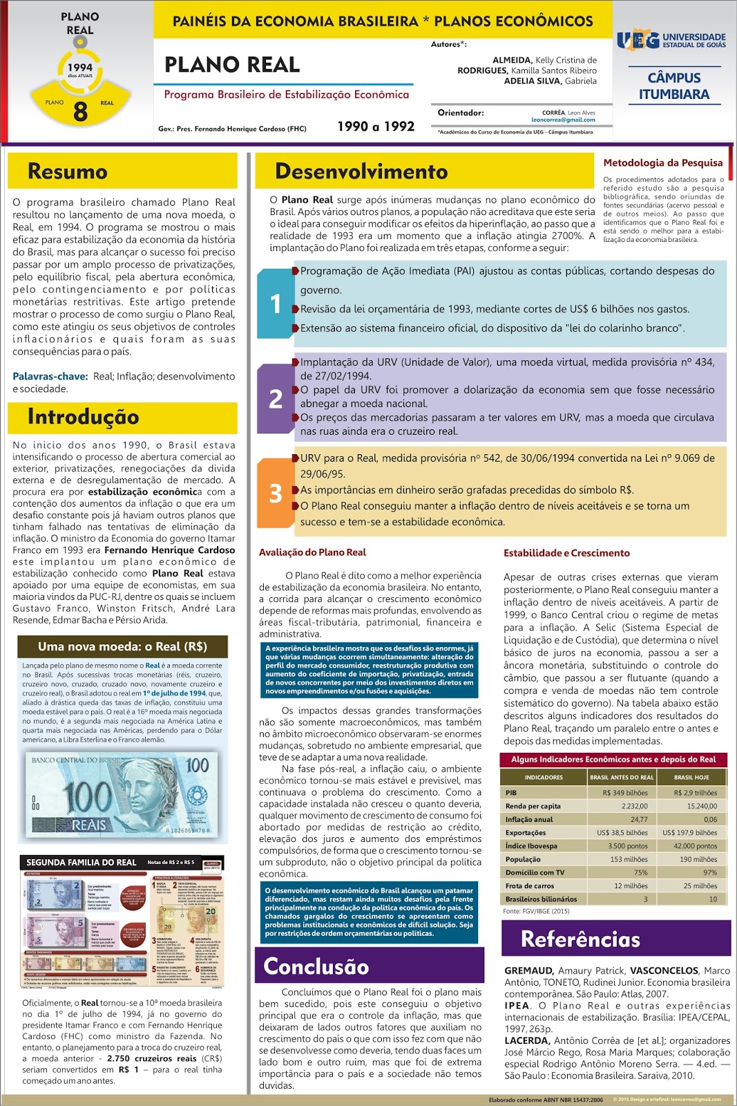 BLOG DO LEON: PLANO REAL: PLANO DE ESTABILIZAÇÃO ECONÔMICA