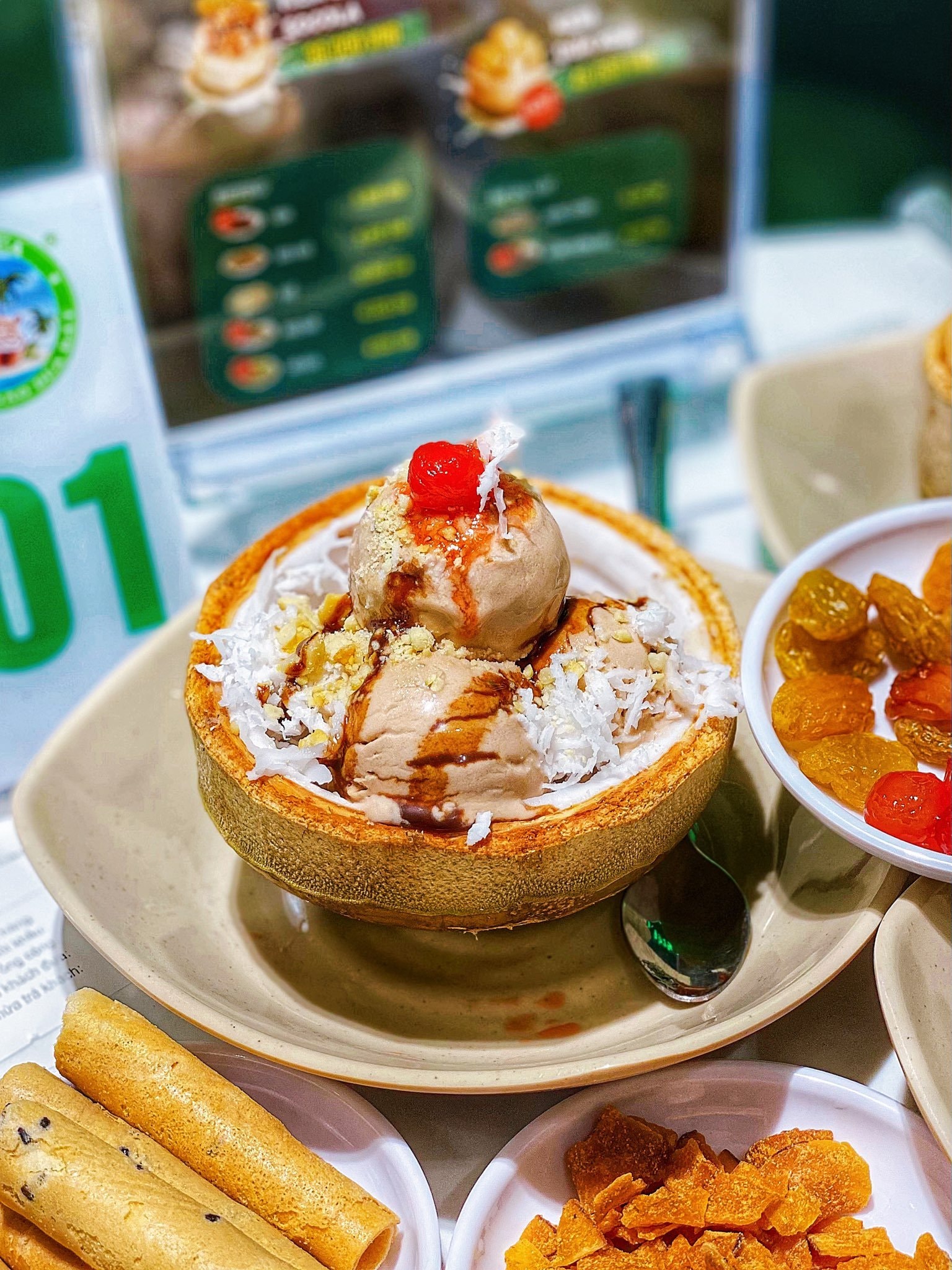 Buffet Kem 89k Quận 1 - Kem Côn Đảo Dừa Đất