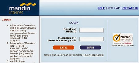 Cara Cek Saldo Rekening Mandiri Melalui Internet Banking - eMingko Blog