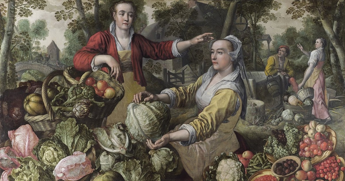 Enjoy some Damn Fine Art : Joachim Beuckelaer. The Four Elements: Earth ...