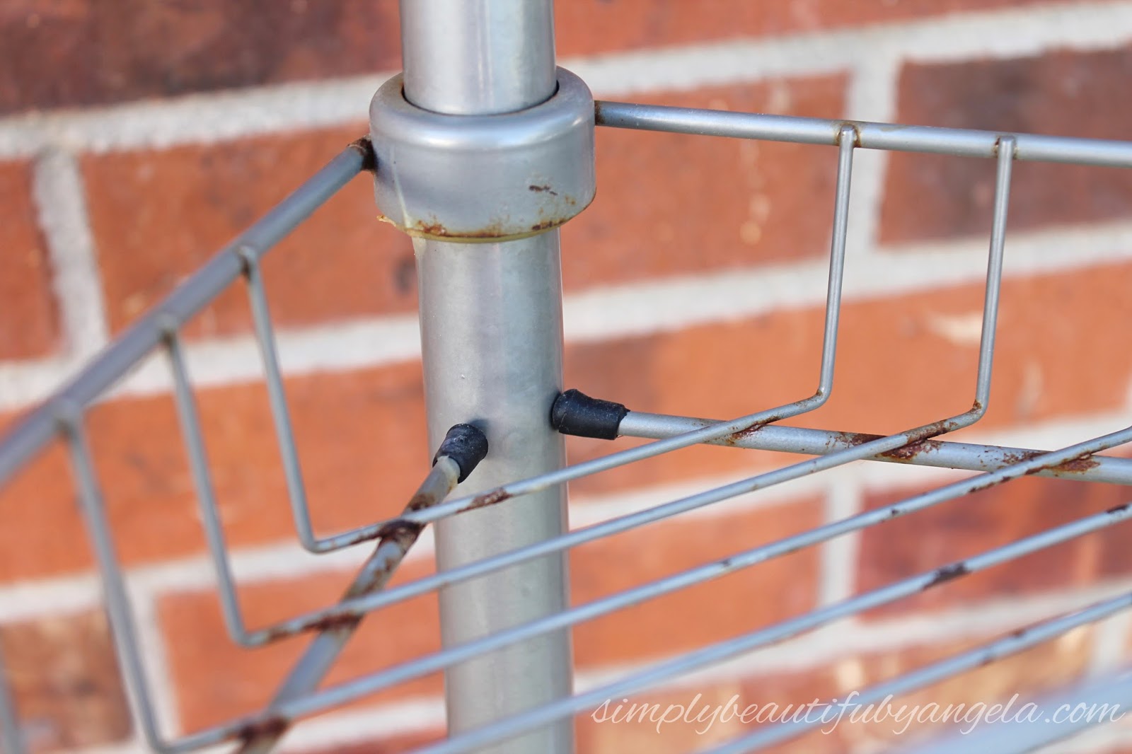 How To Refresh A Rusted Shower Caddy