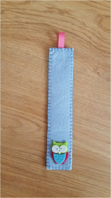 DIY easy felt bookmark |Keeping it Real