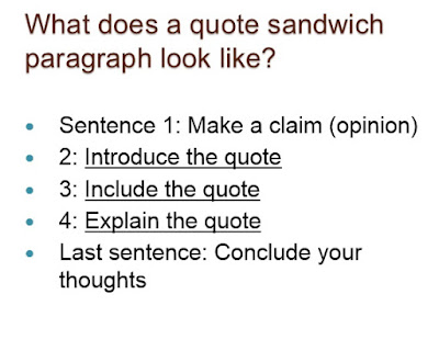 8th Grade English Language Arts at PCA