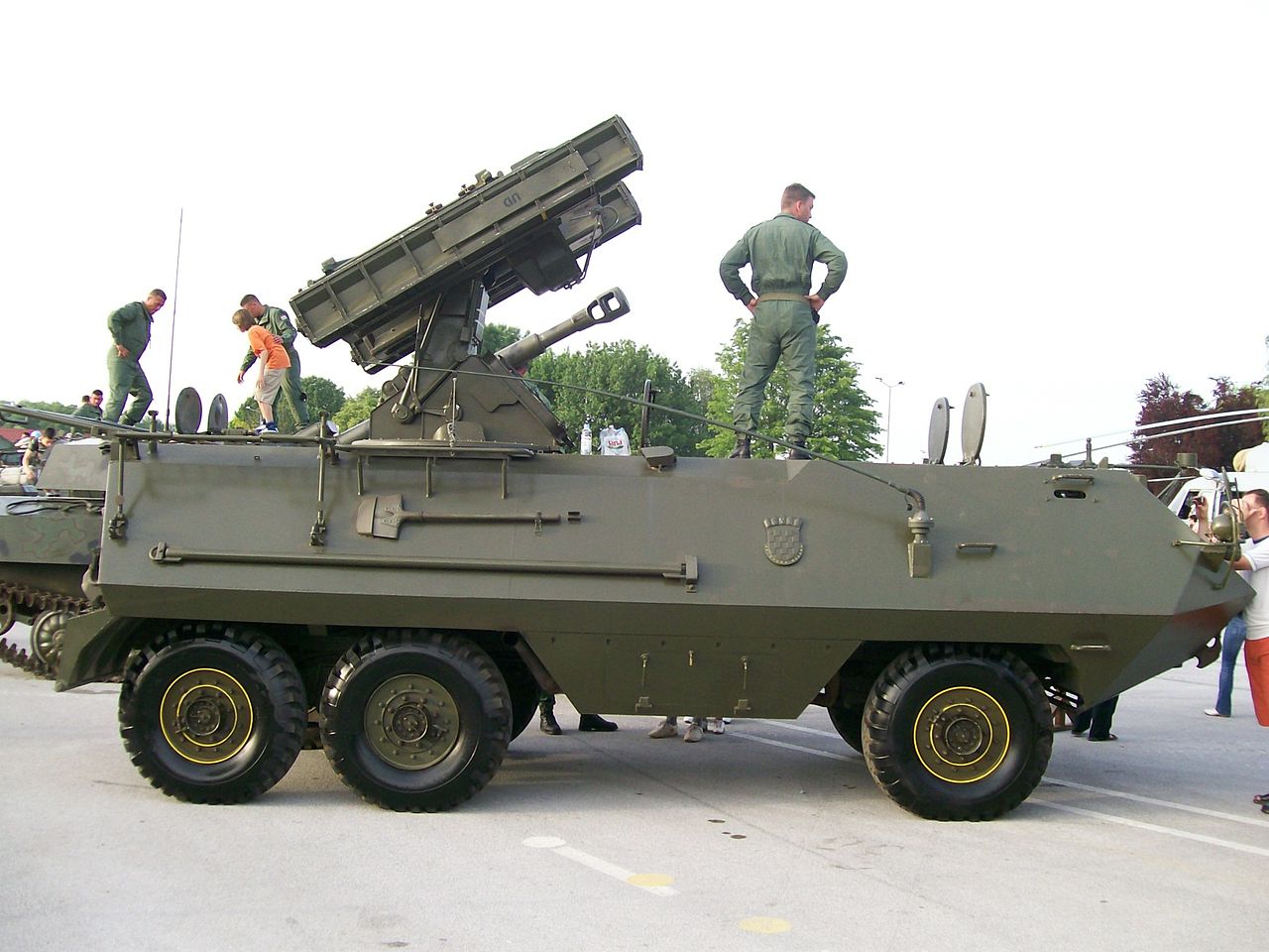 The Soviet 9K35 Strela-10