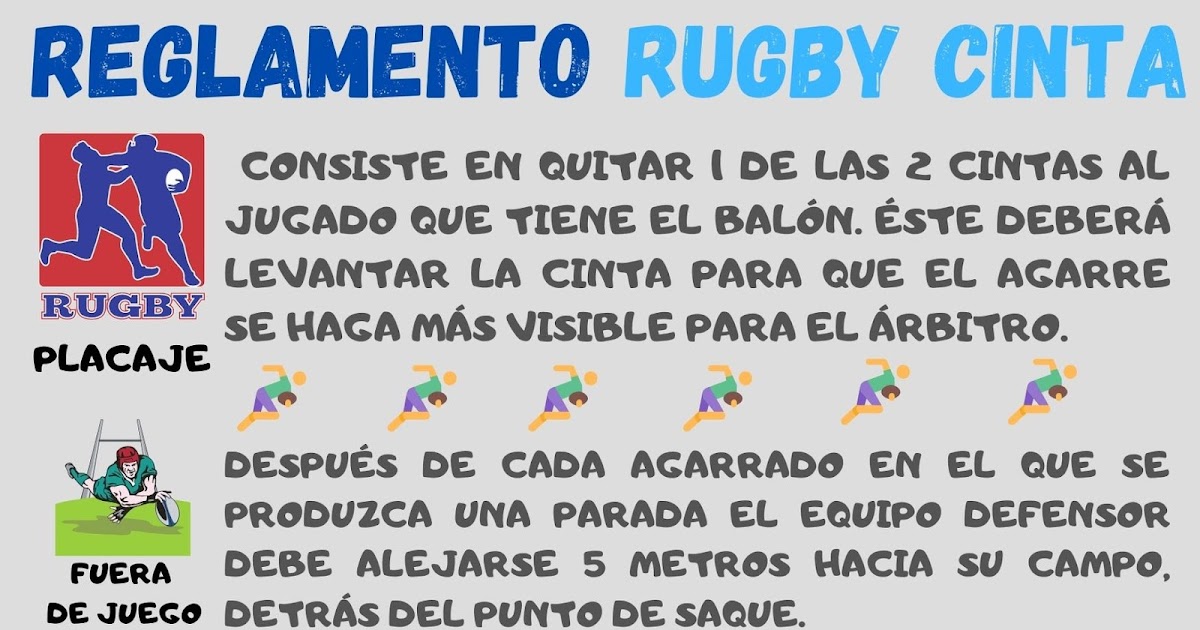 Actividades Interactivas Divina Pastora: REGLAMENTO DEL RUGBY CINTA