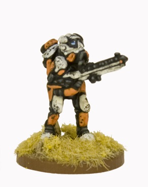 Einar Olafson Painting: Crusty Heavy Infantry in armoured hostile ...