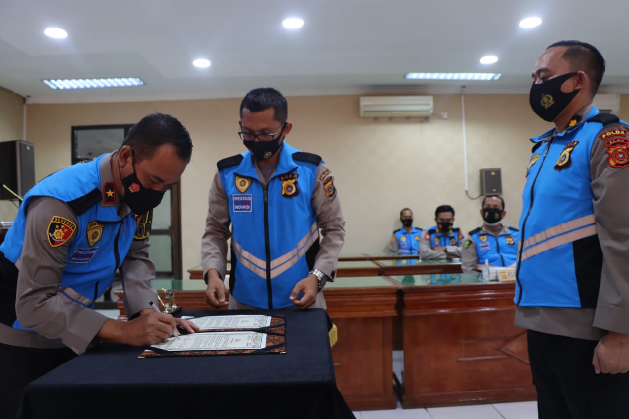 Penerimaan Calon SIPS Polri, Polda Aceh Gelar Penandatanganan Pakta ...