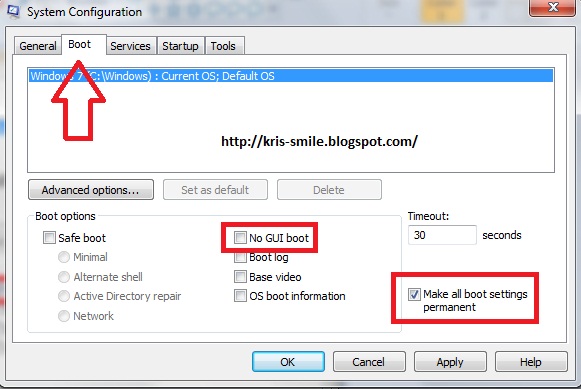 Cara Aktifkan/Nonaktifkan Logo dan Tulisan Starting Windows pada saat ...