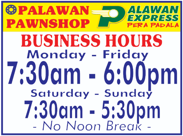 Palawan Express Pera Padala Rates for 2024