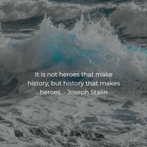 40 Famous quotes and sayings by Joseph Stalin