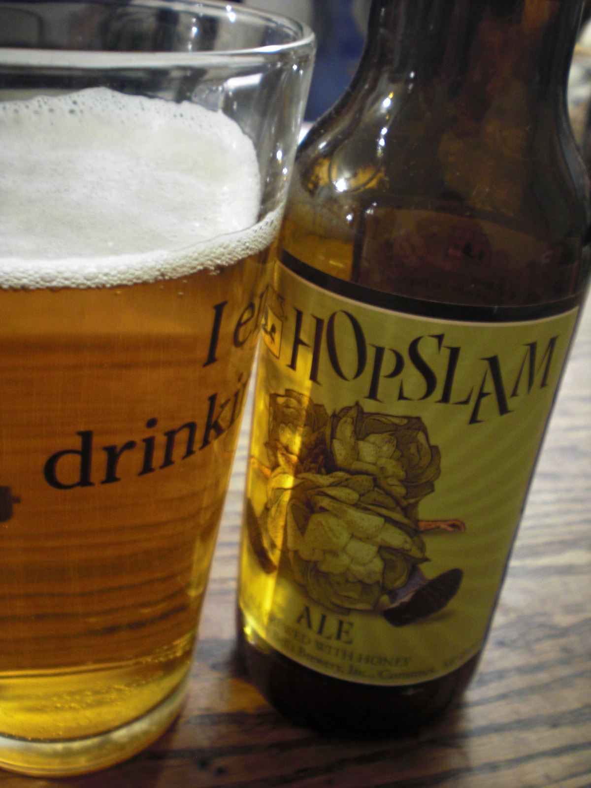 A Flagon of Ale: An Experiment: Aged Hopslam
