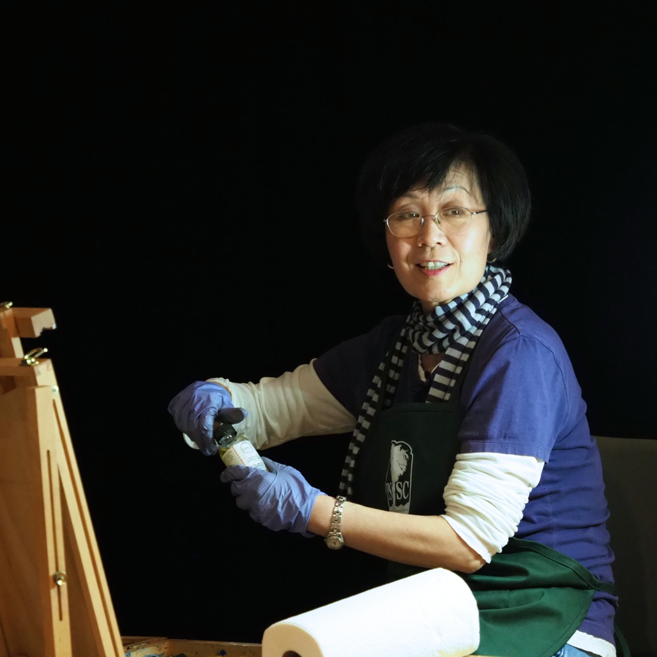 Photos and Stories: Ying Liu Demonstrates at the Huntington Beach Art ...