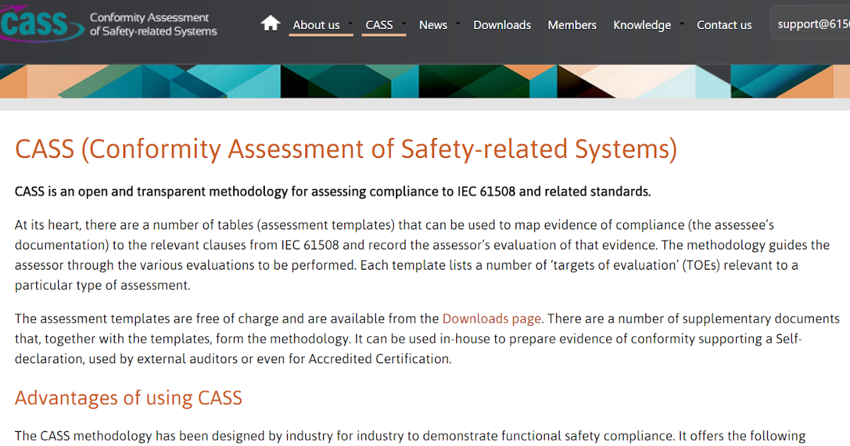 소프트웨어공학 포털 블로그: 영국의 안전성 관리 및 문서화 지침 CASS(Conformity Assessment of ...