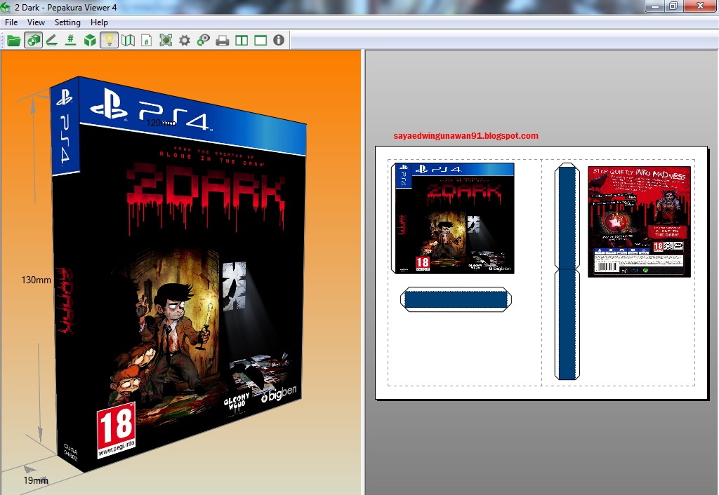 Our World: Papercraft Cover Playstation 4