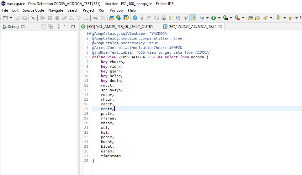 SAP ABAP Central: Creating OData API based on a Mapped Data Source