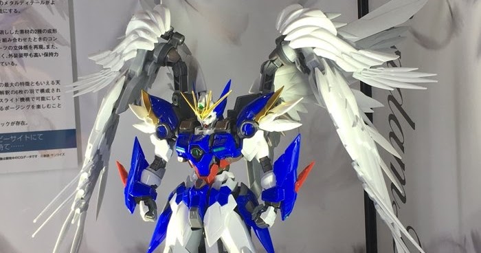 Hi-Resolution Model 1/100 Wing Gundam Zero Custom EW Ver. Exhibited at ...