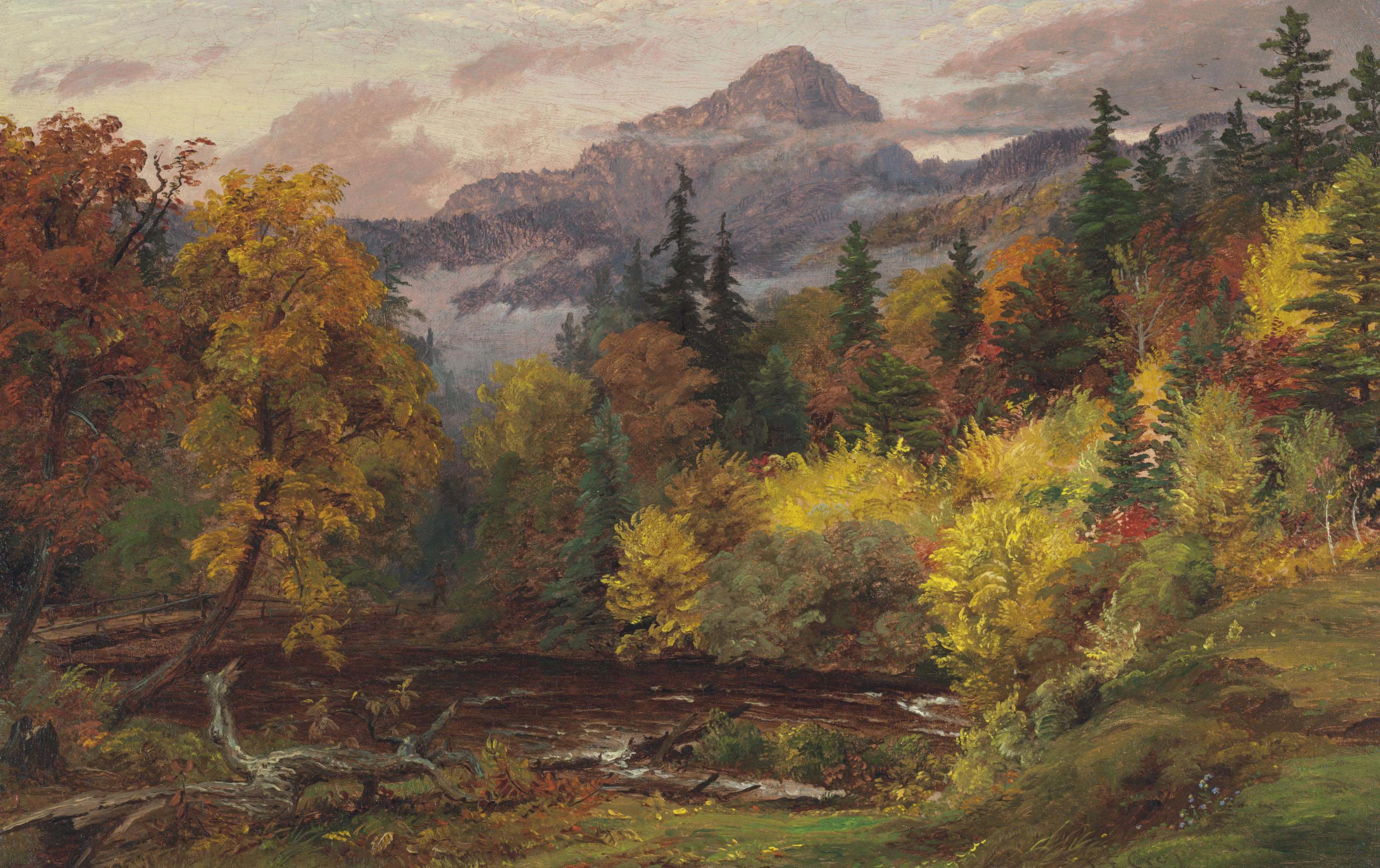 Jasper Francis Cropsey | Hudson River School painter | Tutt'Art ...