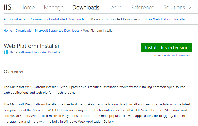 IIS Url Rewrite Module iis-url-rewrite-module