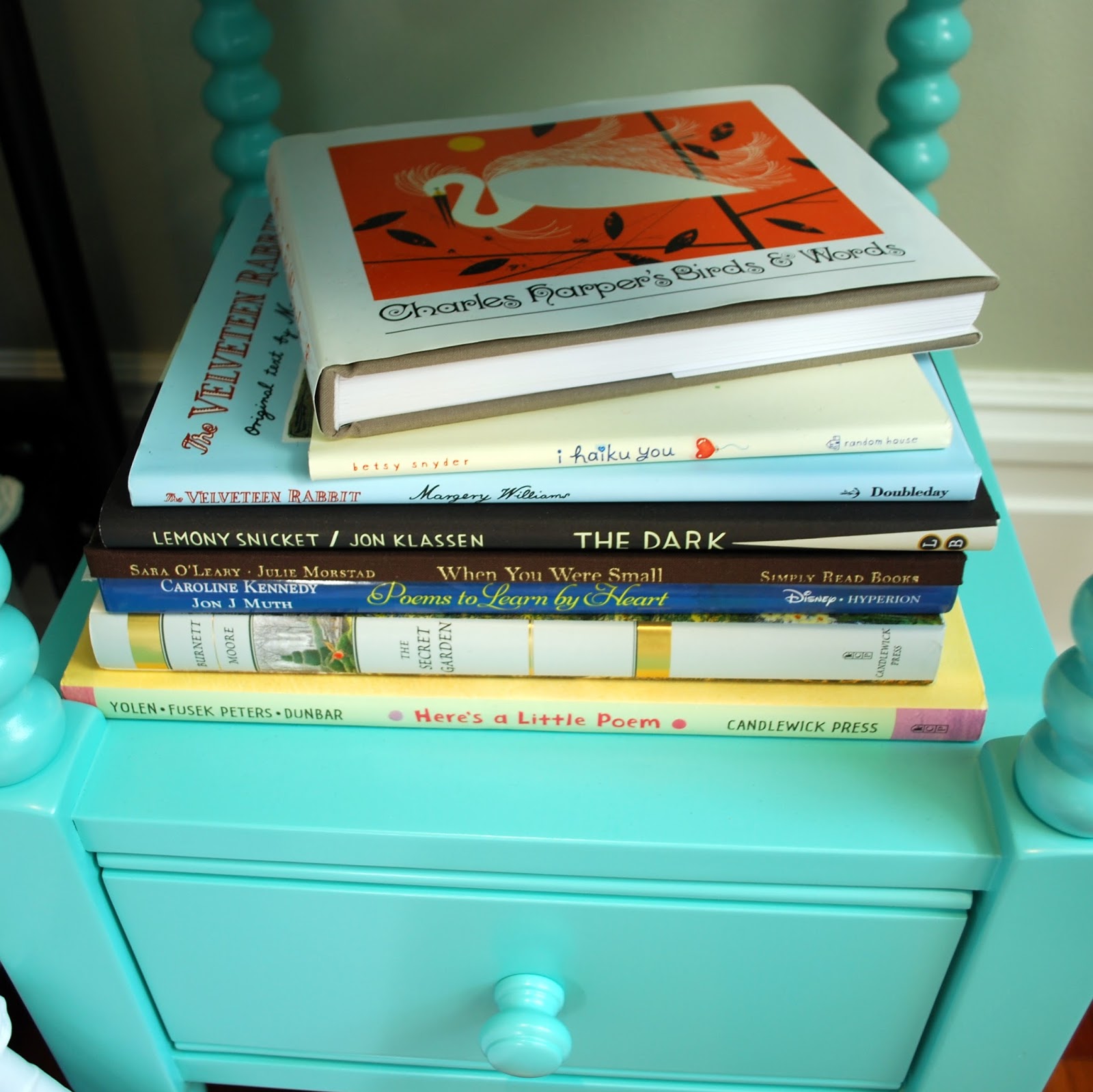 bedside table – third story(ies)