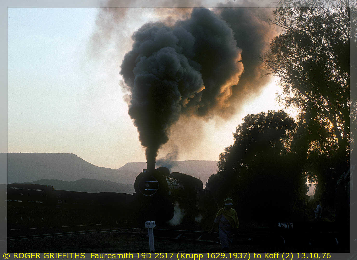 old STEAM LOCOMOTIVES in South Africa: Fauresmith Municipality SAR ...