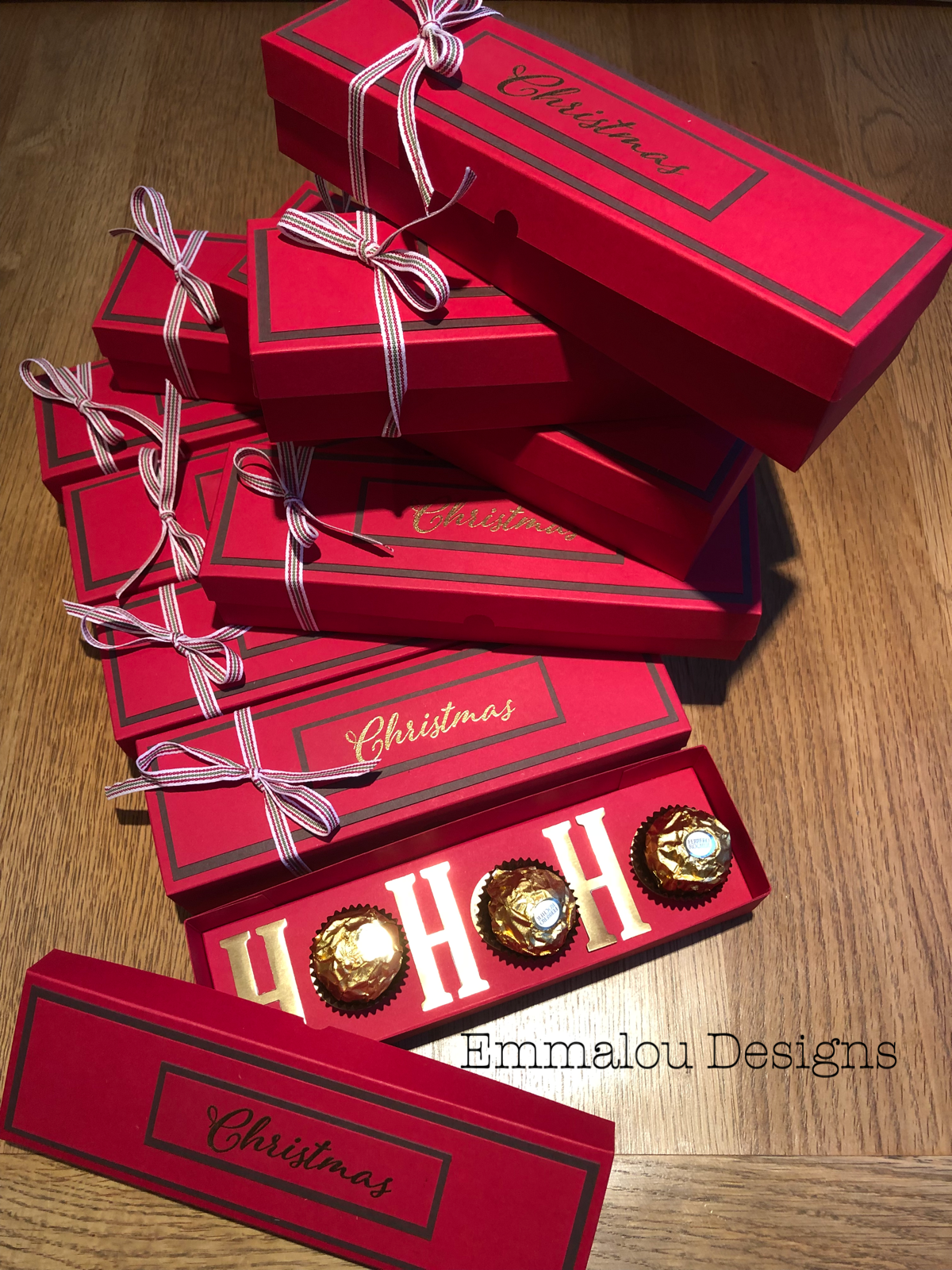Emmalou Designs: Ferrero Rocher Christmas Chocolate Boxes......