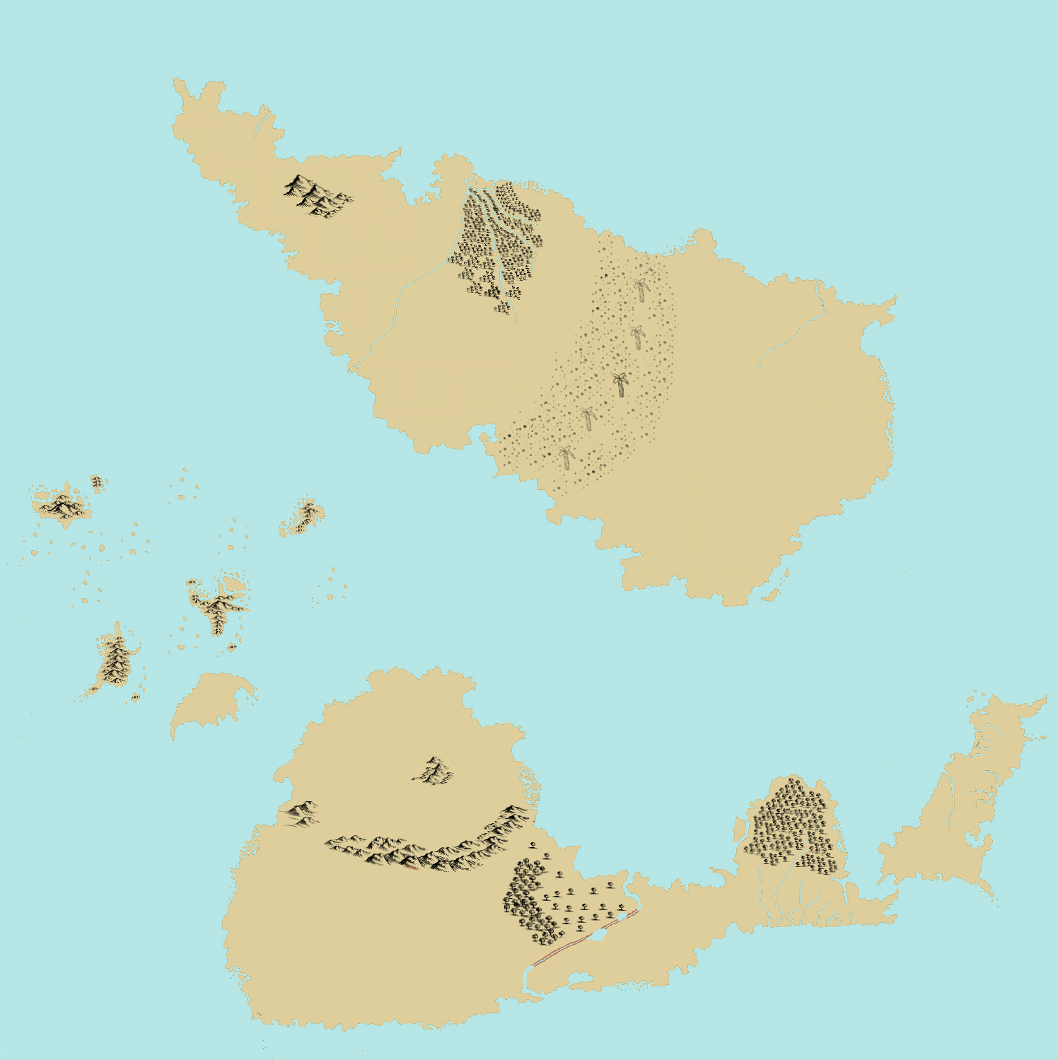 An Attempt to Chart the Uncharted, Part 3: Geographic Features, and It ...