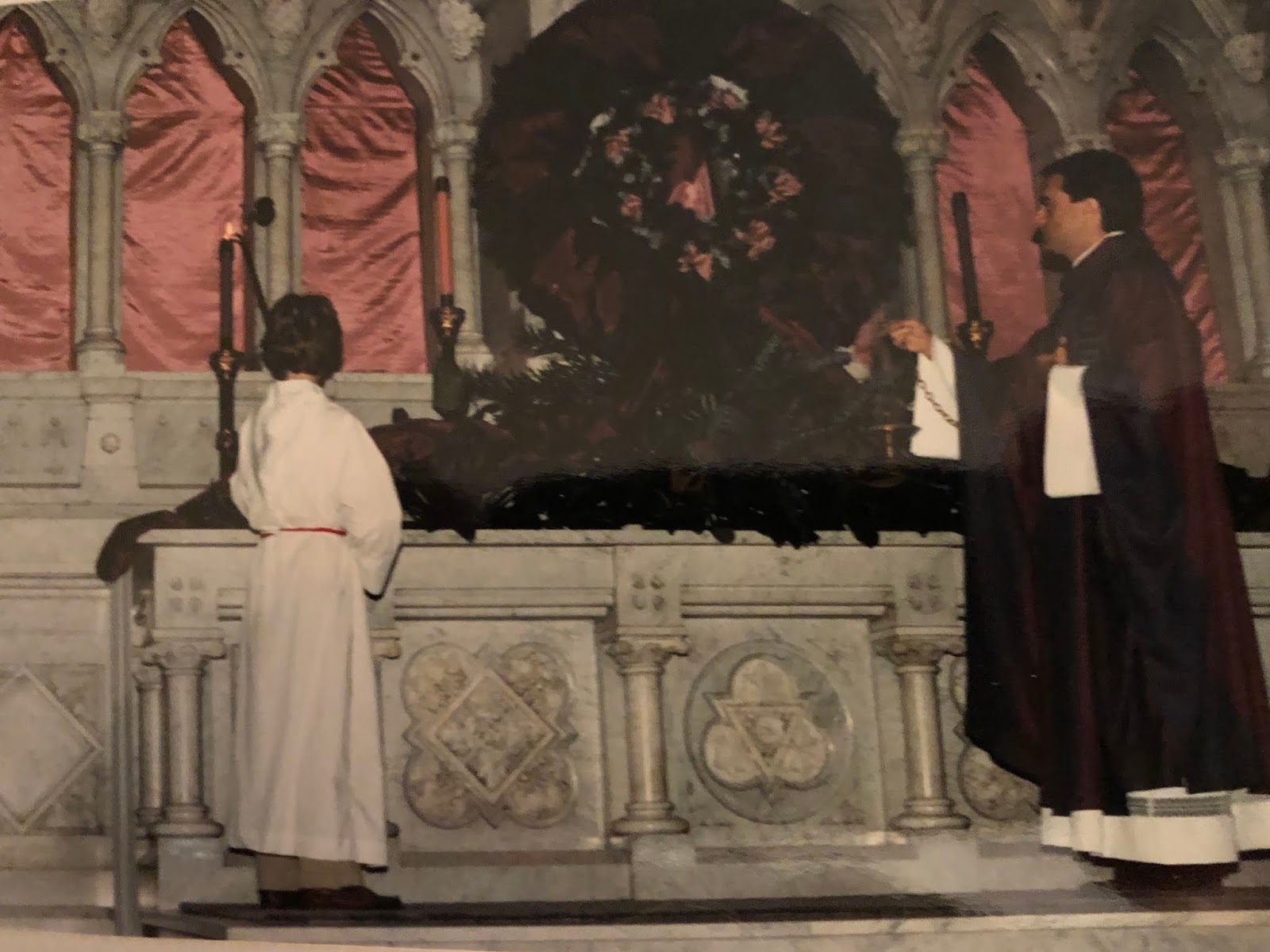 southern orders: MY CREATIVE USE OF THE CATHEDRAL’S MAGNIFICENT HIGH ALTAR