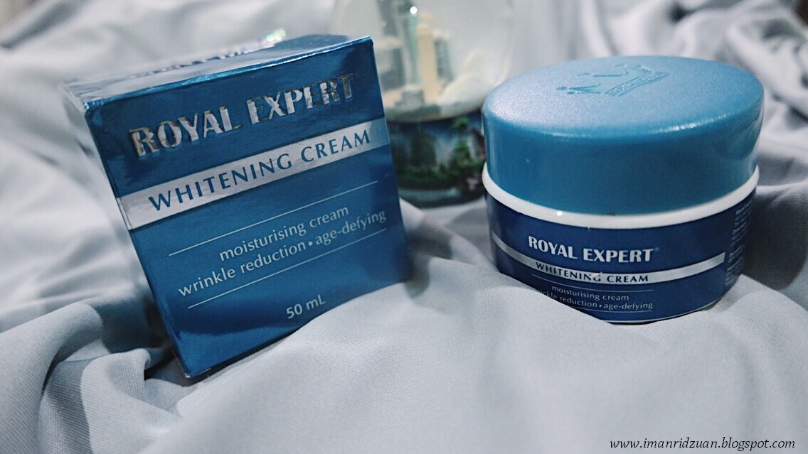 Review : Royal Expert White Whitening Cream - Iman Ridzuan