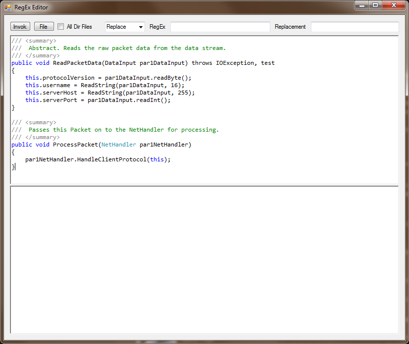 A to the Q: Regular Expressions in C# (RegEx)