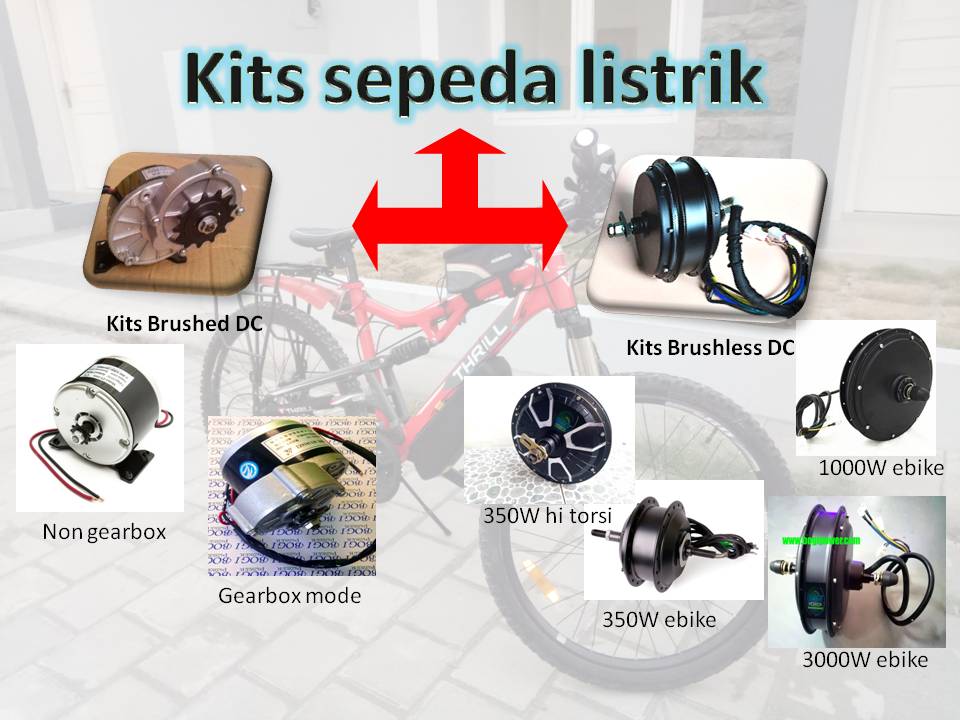 APA ITU KITS EBIKE DAN BERAPA KISARAN BIAYA MERAKIT SEPEDA LISTRIK ...