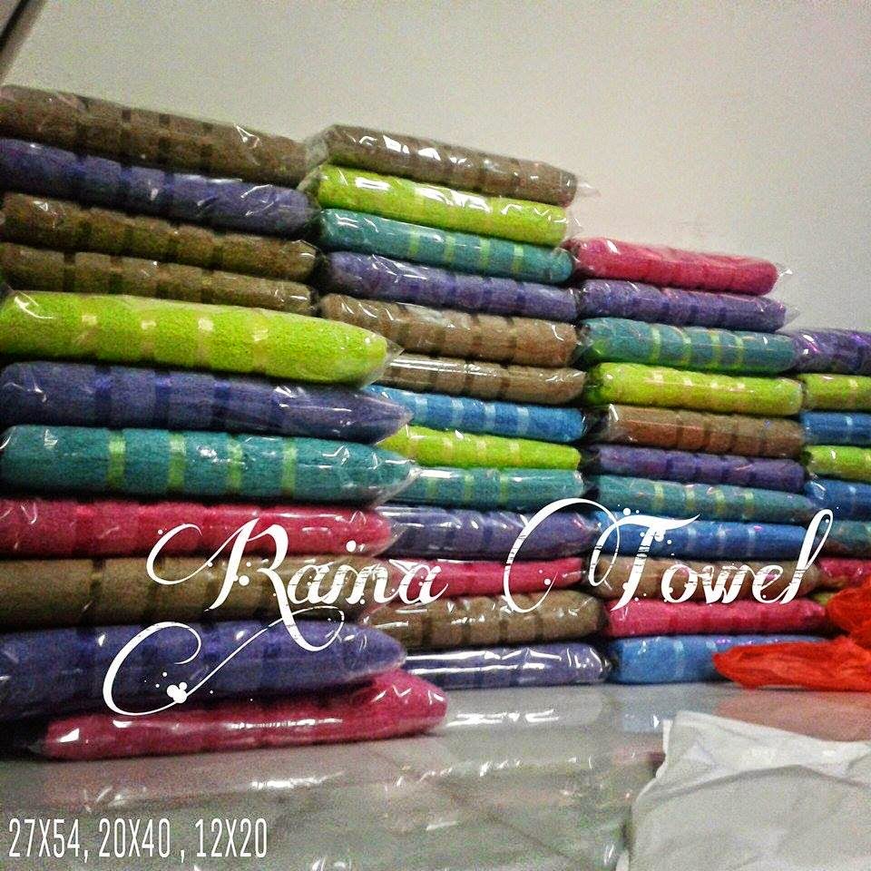 Tempahan set tuala mandi dari Putrajaya