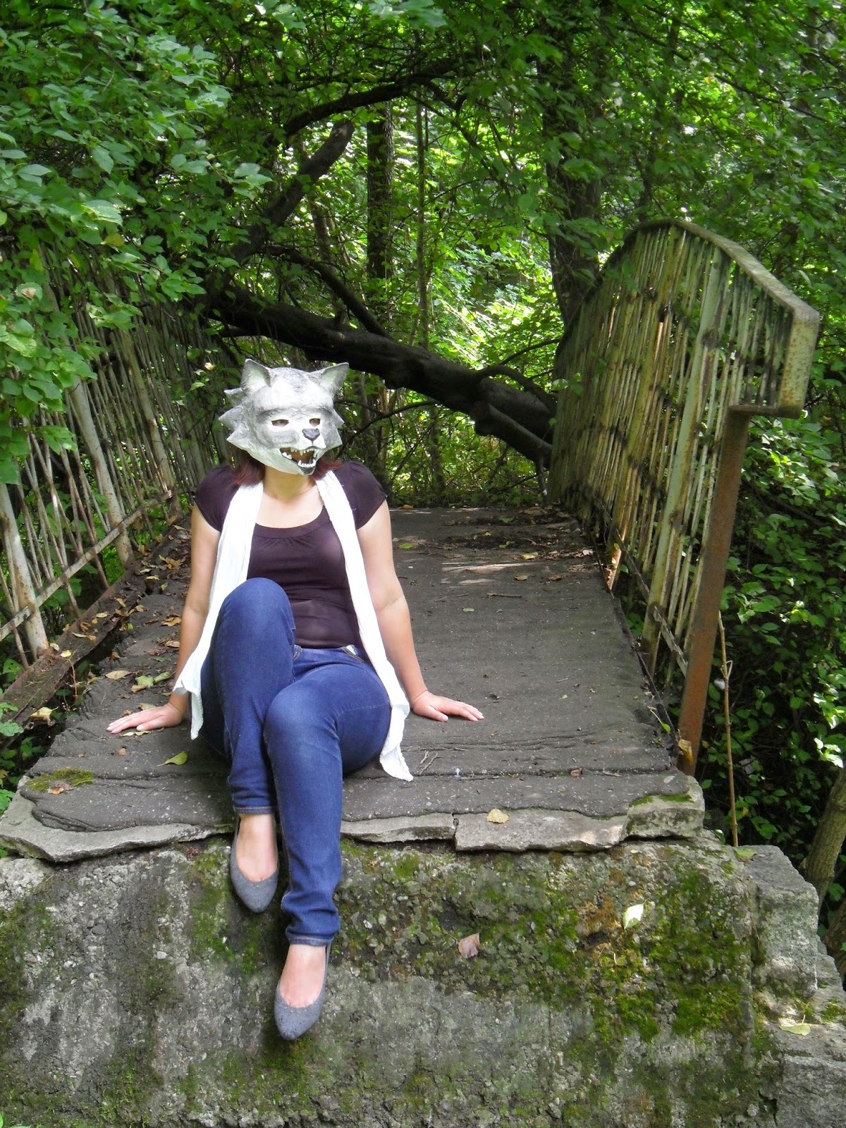 Little Green Bead: Maska wilka / Wolf mask