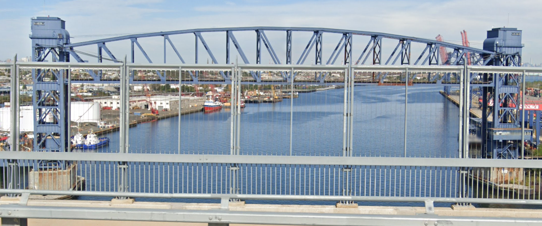 Industrial History: CRCX/B&O Arthur Kill 558' Lift Bridge, World's ...