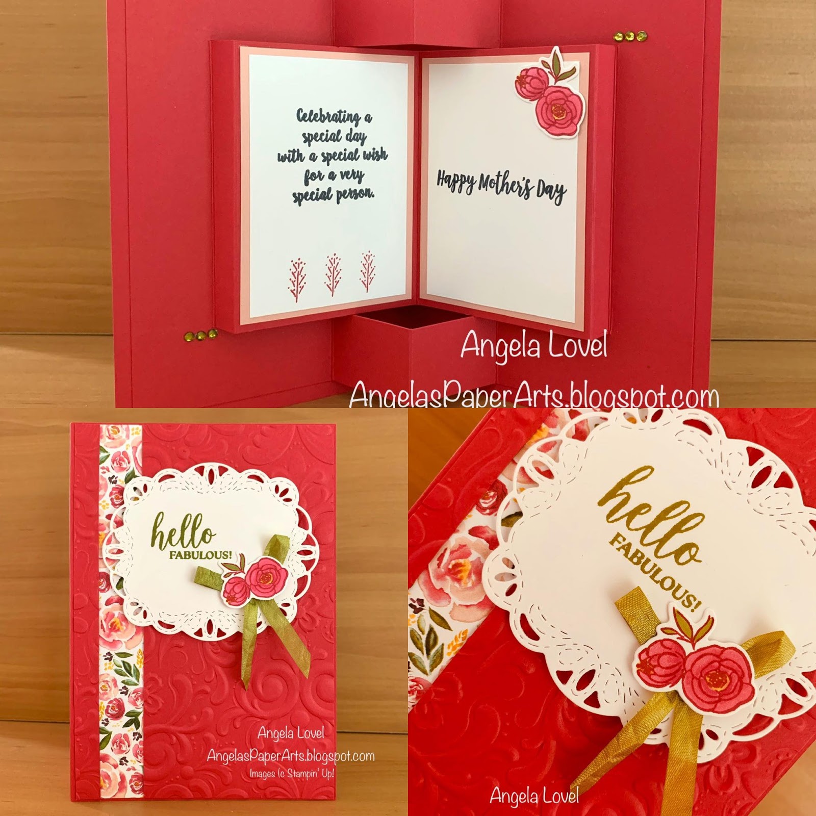 Angela's PaperArts: Mother's Day Storybook card