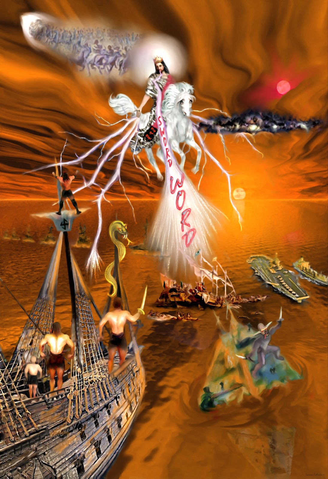 Paintings-of-Artists-Original-Unusual- Art: Painting Of Armageddon ...