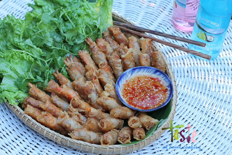 CHẢ RAM TÔM | TASTE AT HOME COOKING