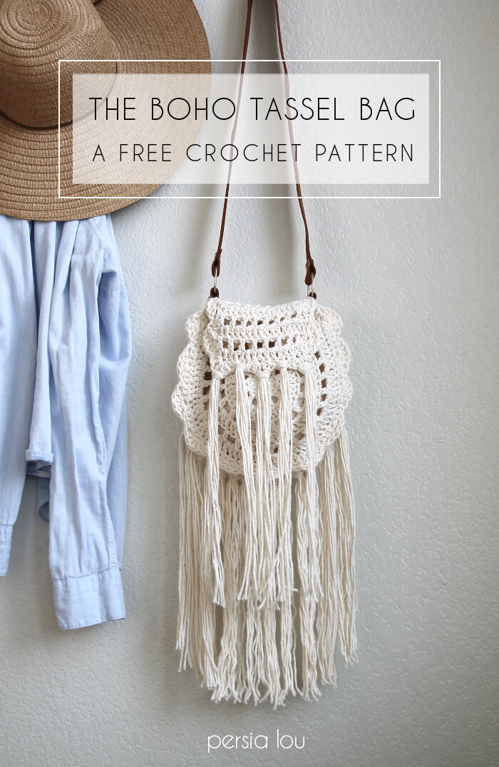 Si Nanay Madel: FREE CROCHET PATTERN: Boho/Hippie Bag