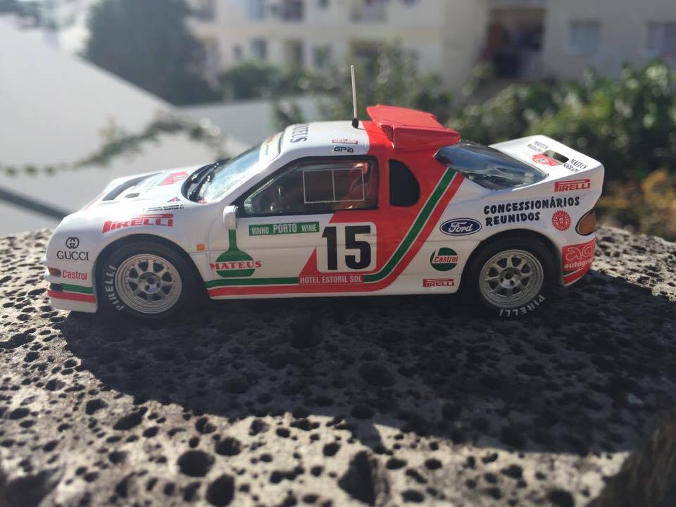 Ford RS200 – Joaquim Santos/Miguel Oliveira – Rally de Portugal 1986