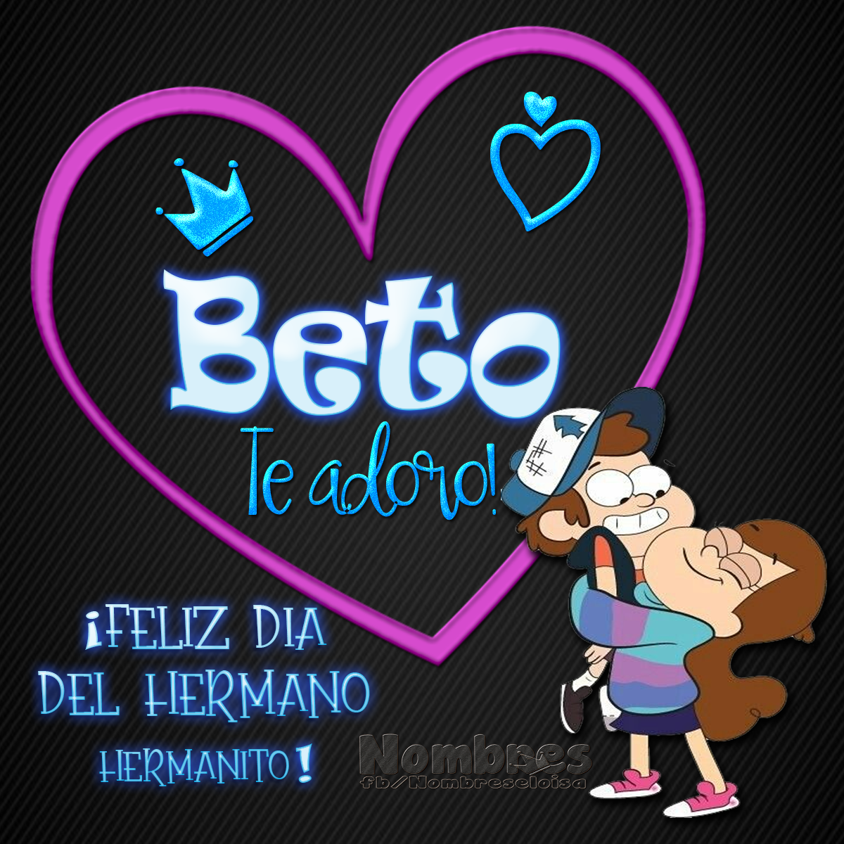 Feliz día del hermano