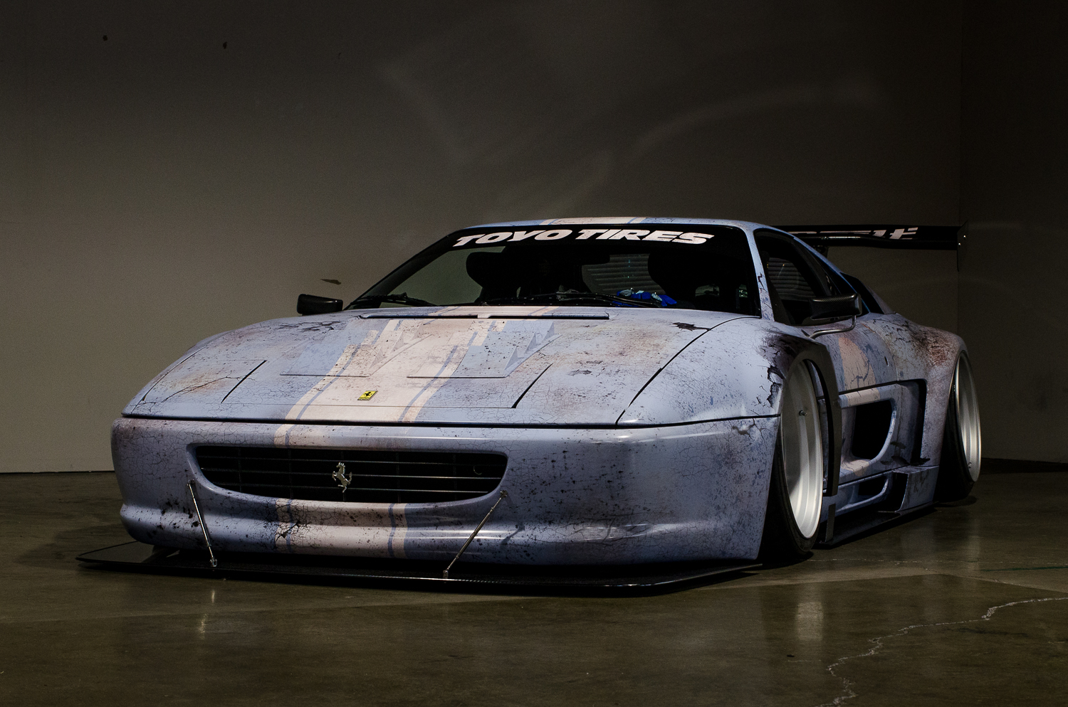 AsEyeSeeThings: Button Built Ferrari's at The Motoring Club