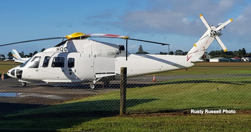 NZ Civil Aircraft: Two Sikorsky S 76Cs arrive in the NEST at Whangarei