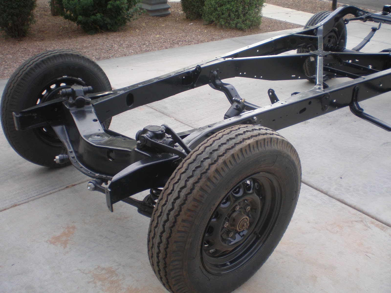 1936 Oldsmobile Restoration Project: February 2012