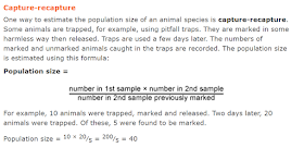 Resourceaholic: New GCSE: Capture-Recapture