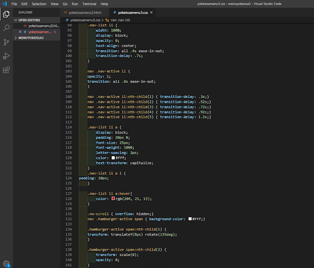 yokeissa: Nuevo Menu elaborado con HTML, CSS y JS