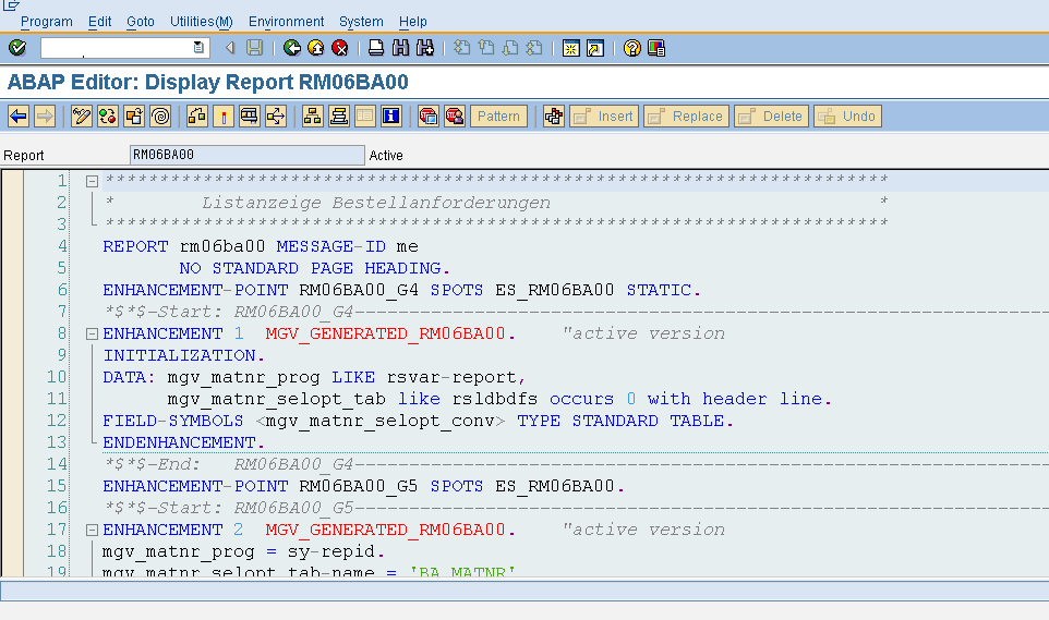 SAP TECH: ME5A ( List of purchase requision )
