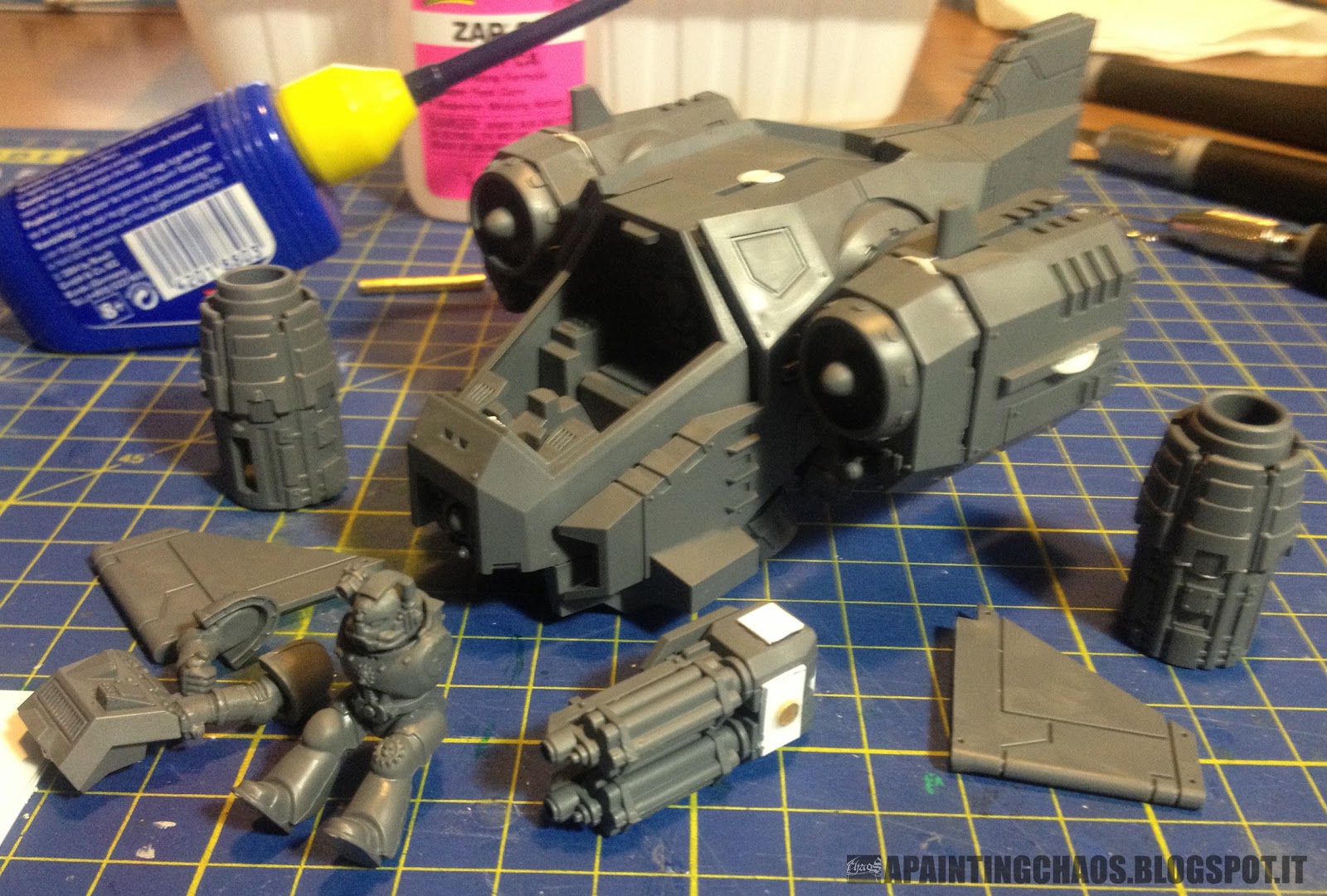 A painting chaos: The Secret Xmas Project update: Space Marines ...